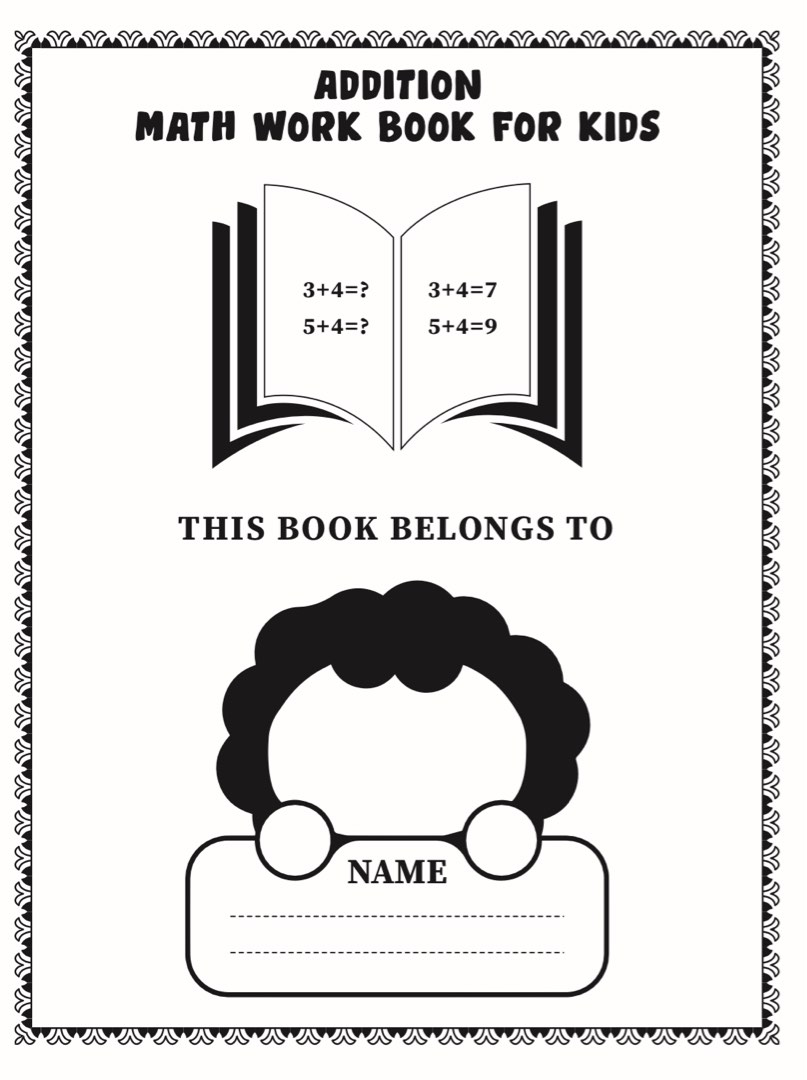 Math Work Book for Kids (DIGITAL), Everything Else, Others on Carousell