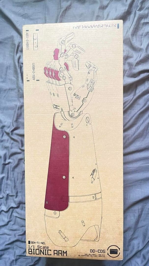 Metal Gear Solid V MGS5 The Phantom Pain 1/1 Scale Bionic Arm, Hobbies ...