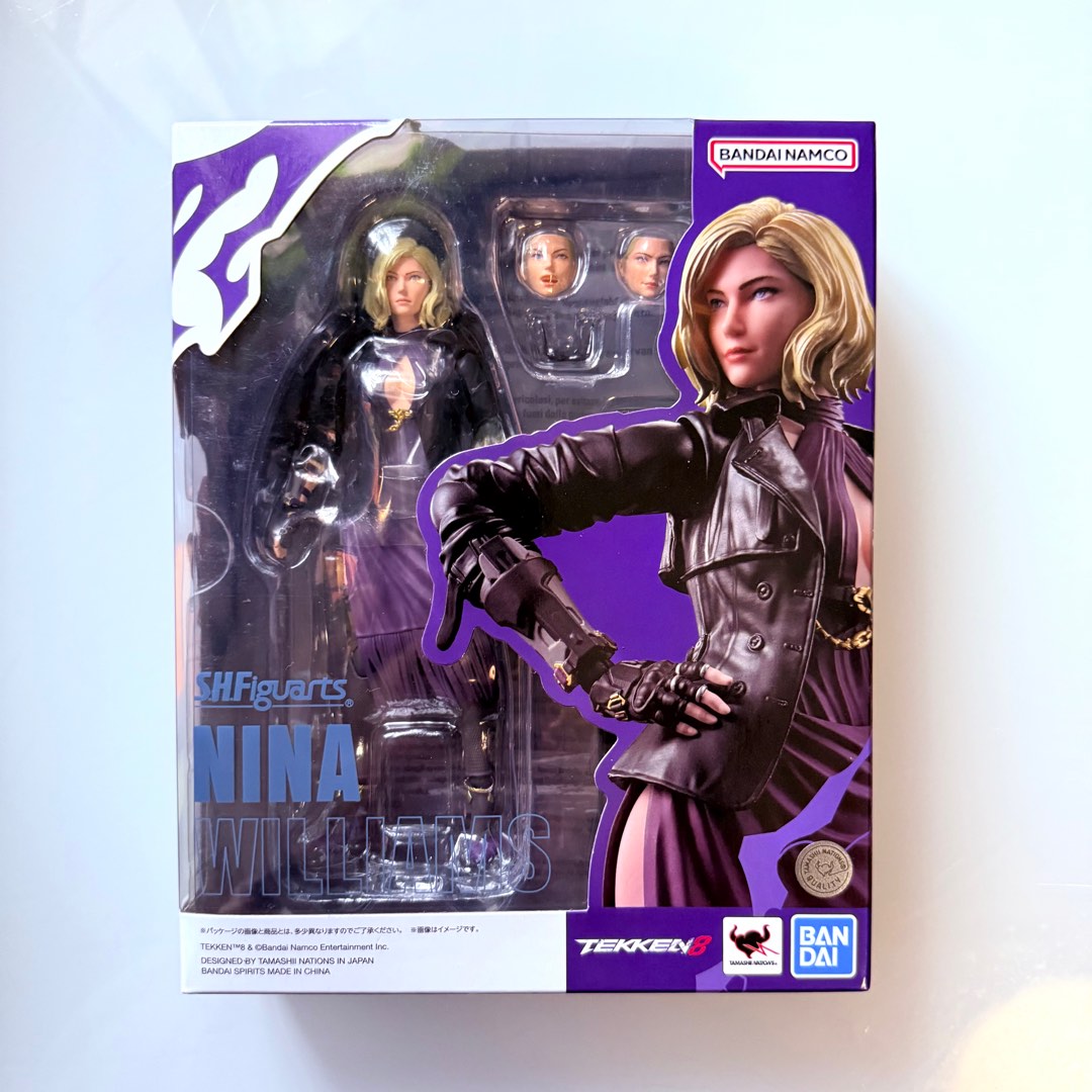 MISB Bandai S.H.Figuarts TEKKEN 8 Nina Williams SHFiguarts SHF Action ...