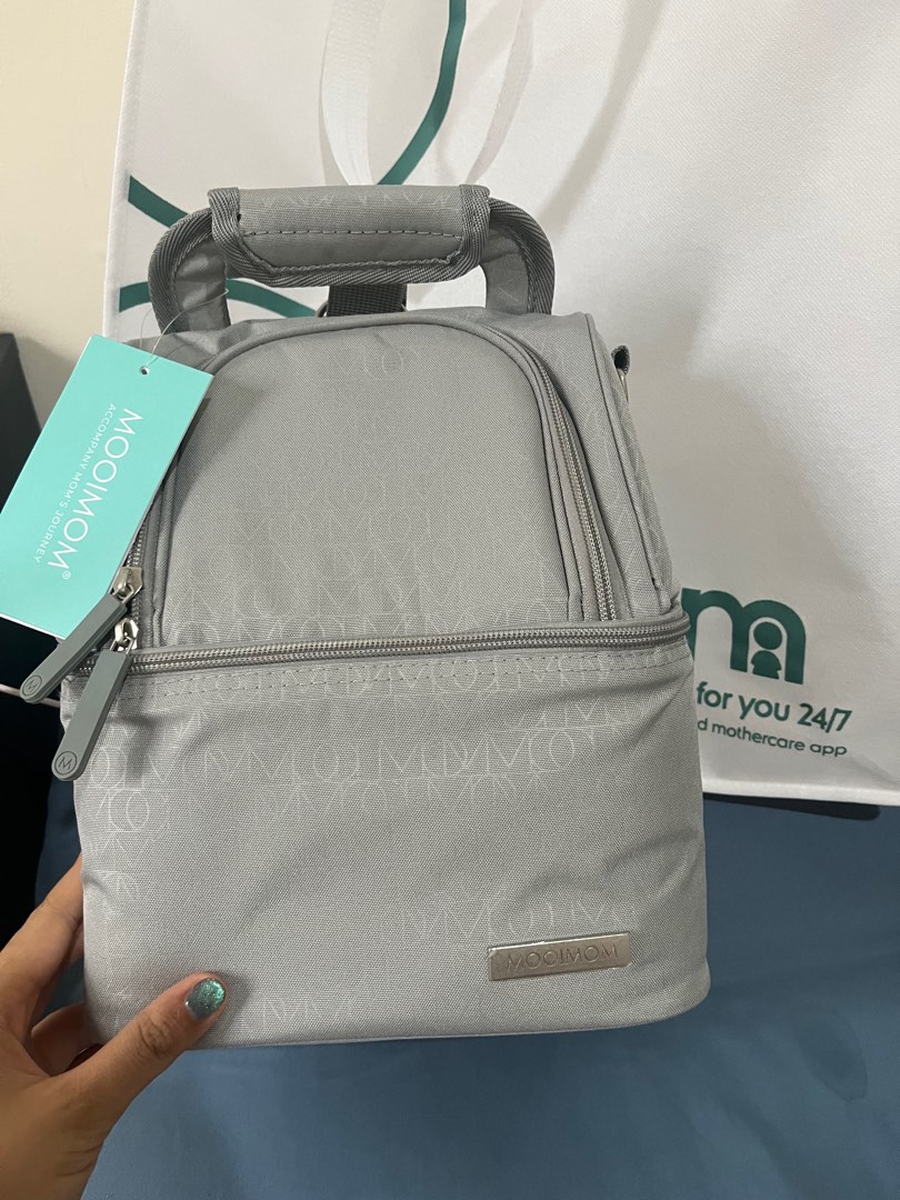 Mooimo Cooler Bag New Gray, Bayi & Anak, Perawatan & Makanan Anak di ...