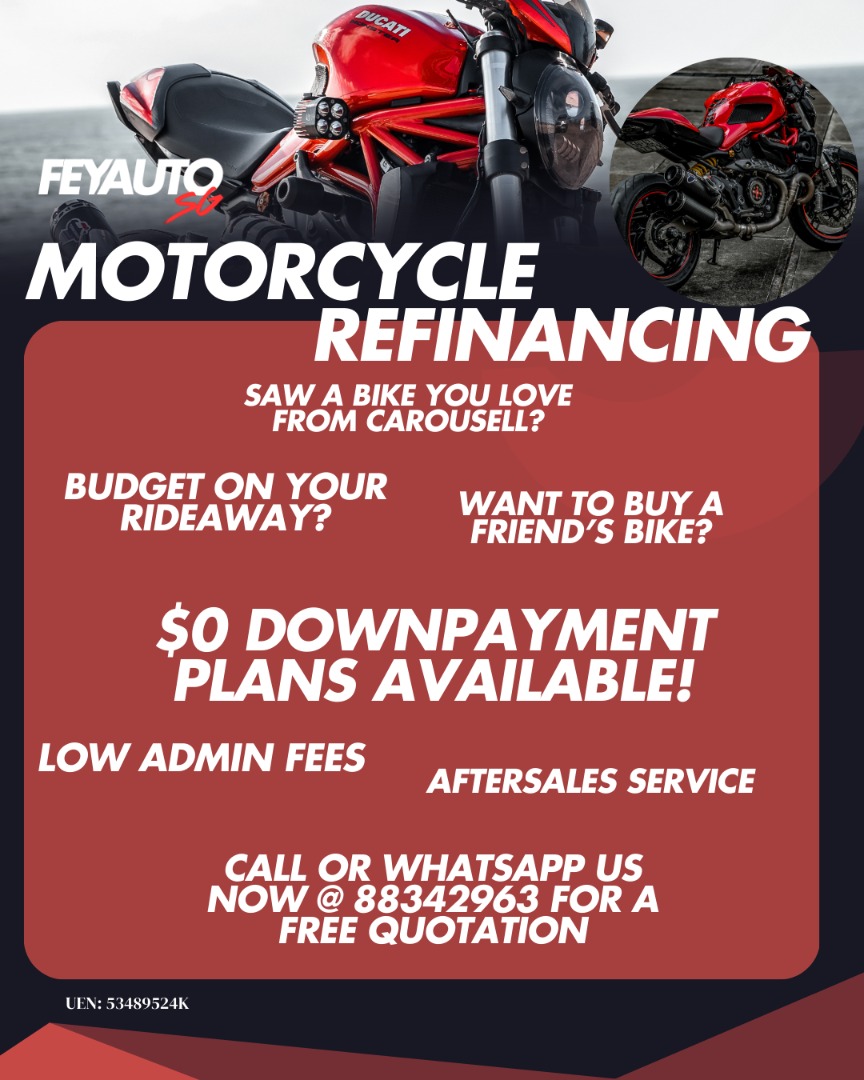 MOTORCYCLE RELOAN / REFINANCE SERVICES / COE LOAN / FINANCING ...