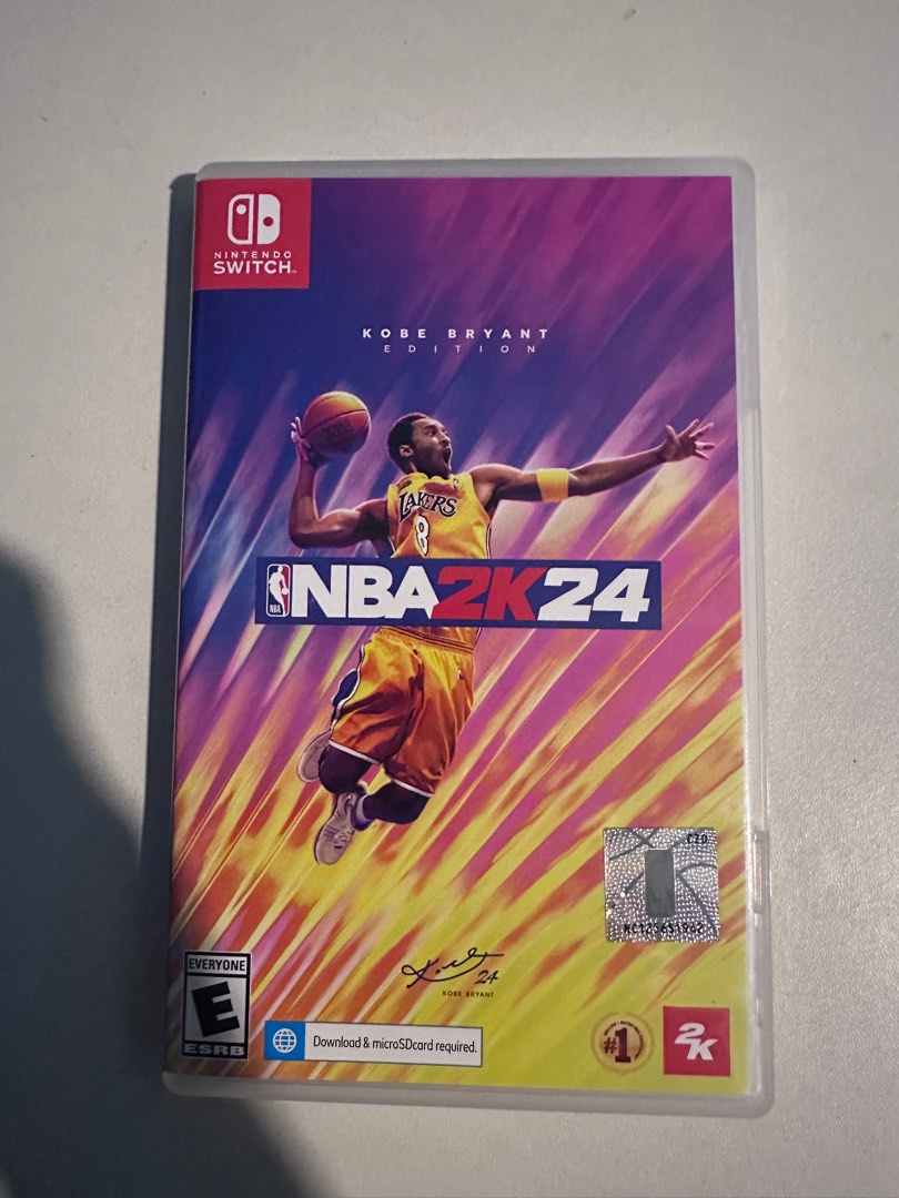 NBA 2K24 Kobe edition- Switch, Video Gaming, Video Games, Nintendo on ...