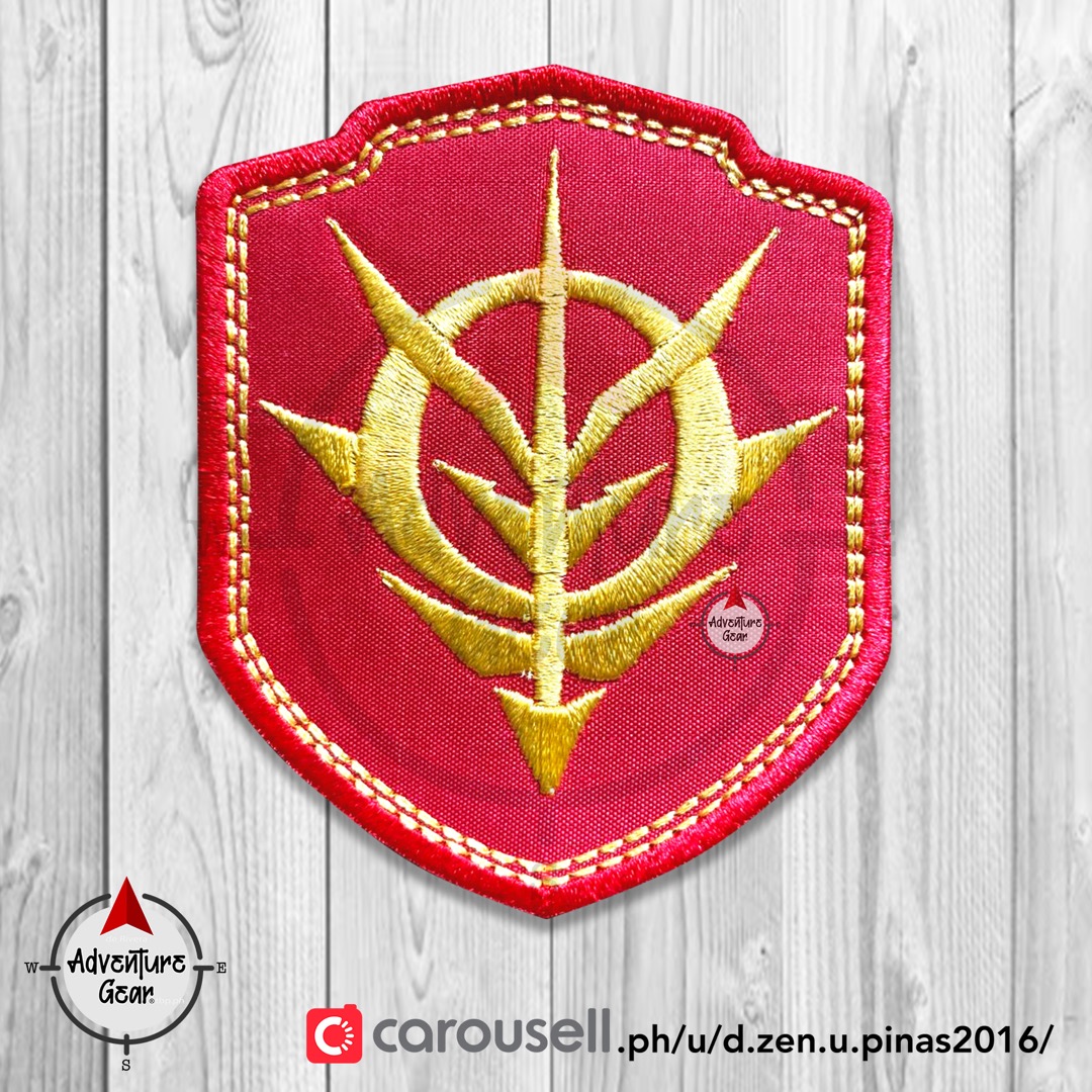 NEO ZEON Logo Embroidered Patch with Velcro, Hobbies & Toys, Toys ...