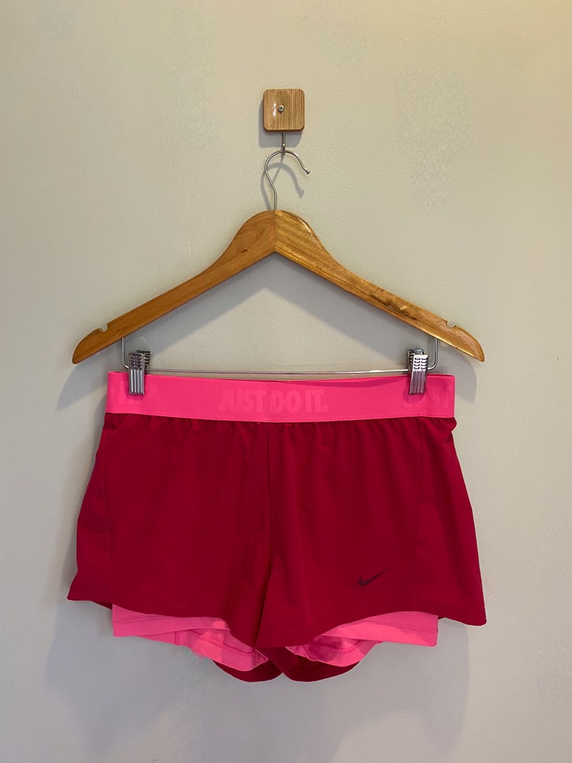 NIKE DRI-FIT SHORTS WITH INNER CYCLING, Women's Fashion, Activewear on ...