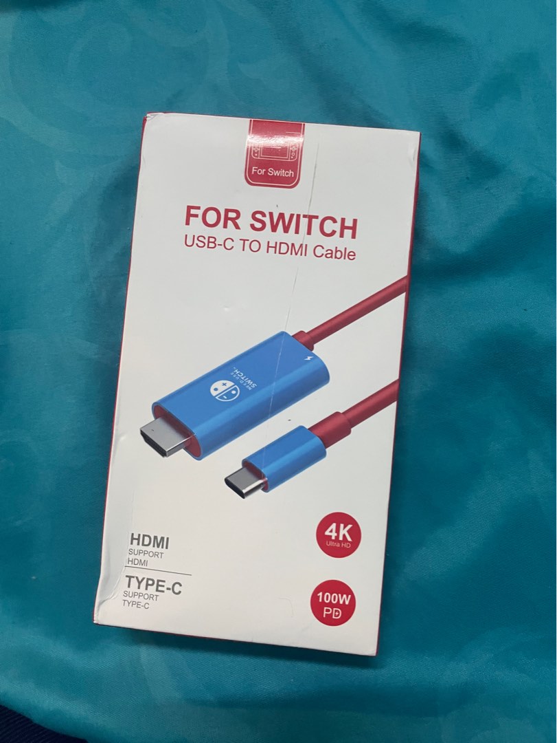 Nintendo switch type c to hdmi, Computers & Tech, Parts & Accessories ...