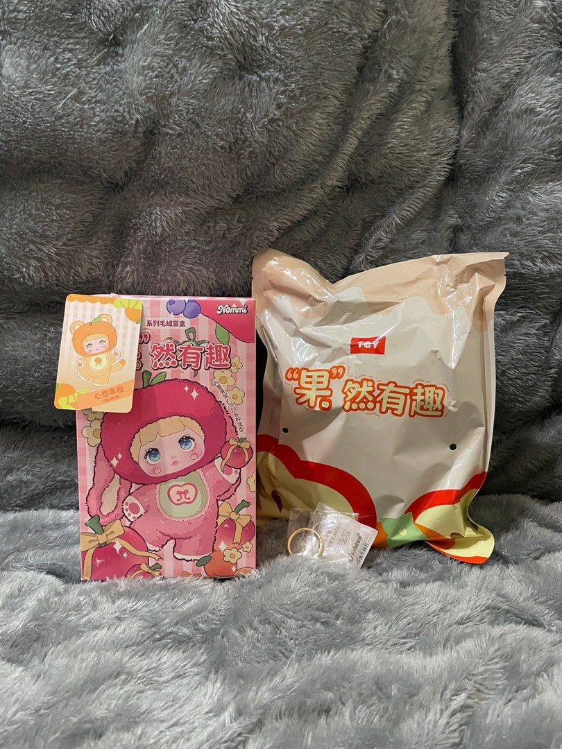 Nommi V3 ORANGE Sealed Foil New Interesting Fruits Series Plush Blind ...