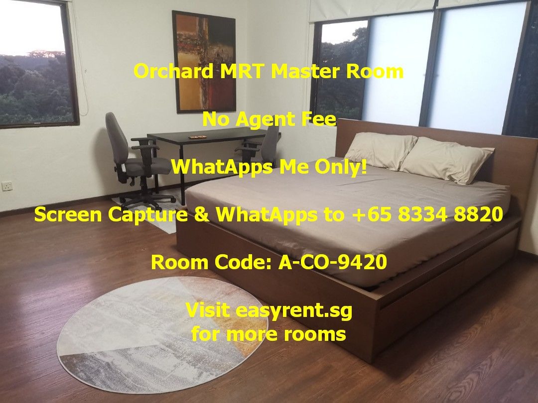 Orchard MRT Master Room, Property, Rentals, Room Rentals on Carousell
