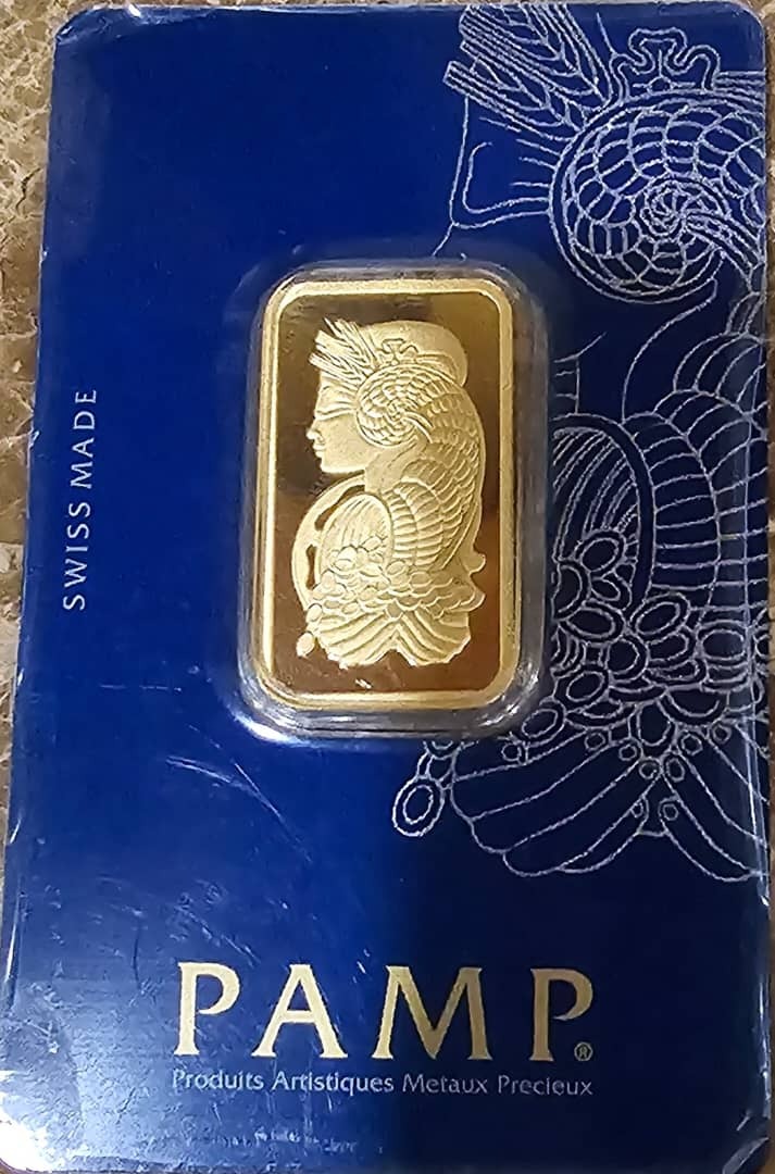 Pamp Suisse Gold Bar 20 Grams (Assay/Cert) - Lady Fortuna, Women's ...