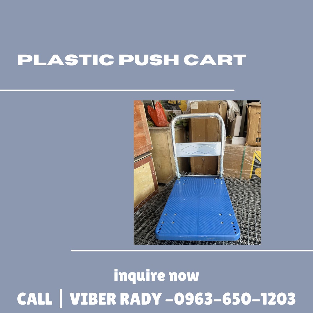 PLASTIC PUSH CART, Furniture & Home Living, Furniture, Other Home ...