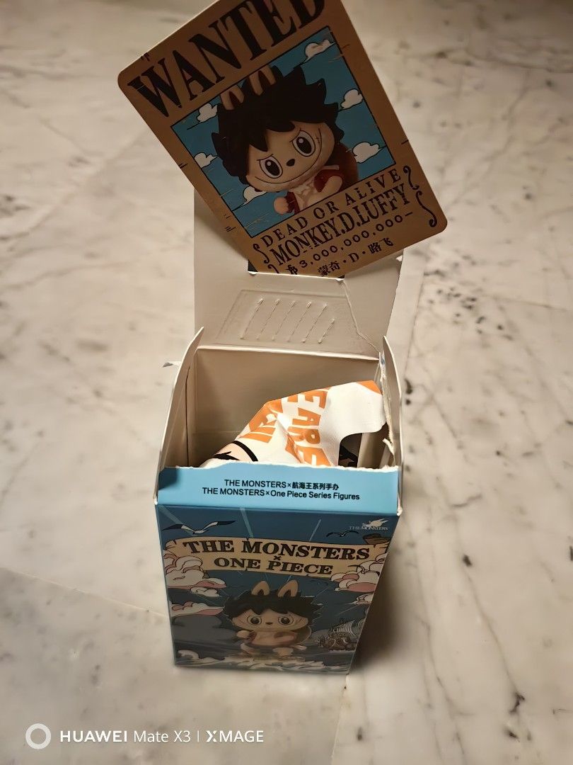 Popmart Labubu luffy, Hobbies & Toys, Toys & Games on Carousell