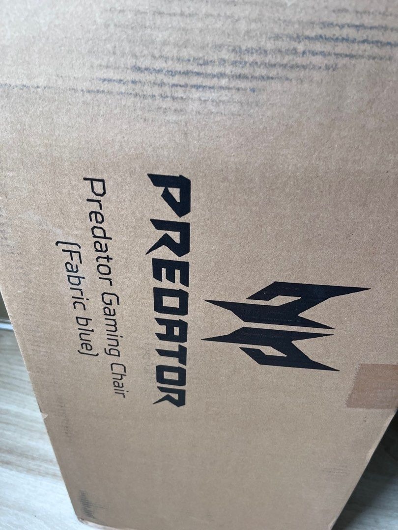 Acer Predator Gaming Chair in Fabric Blue, Furniture & Home Living ...