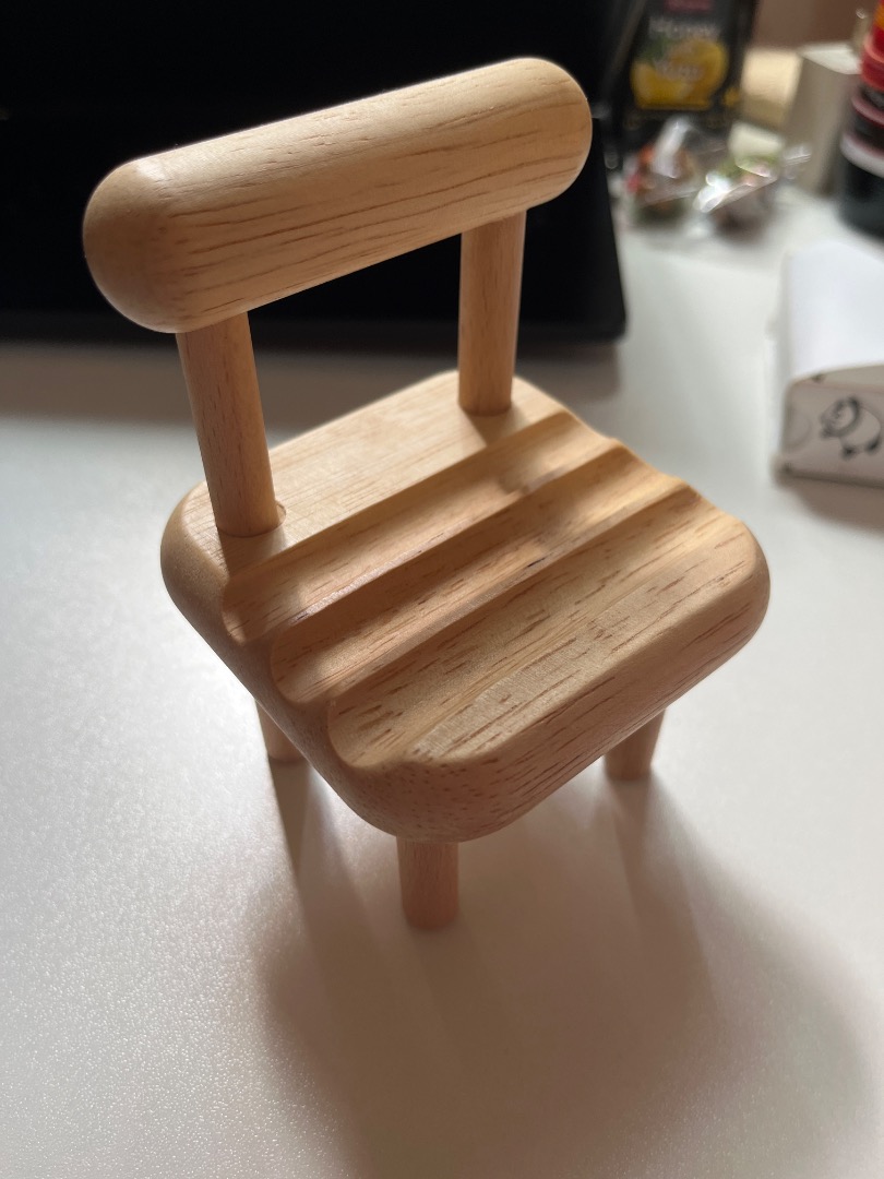Solid wood phone stand, Mobile Phones & Gadgets, Mobile & Gadget ...