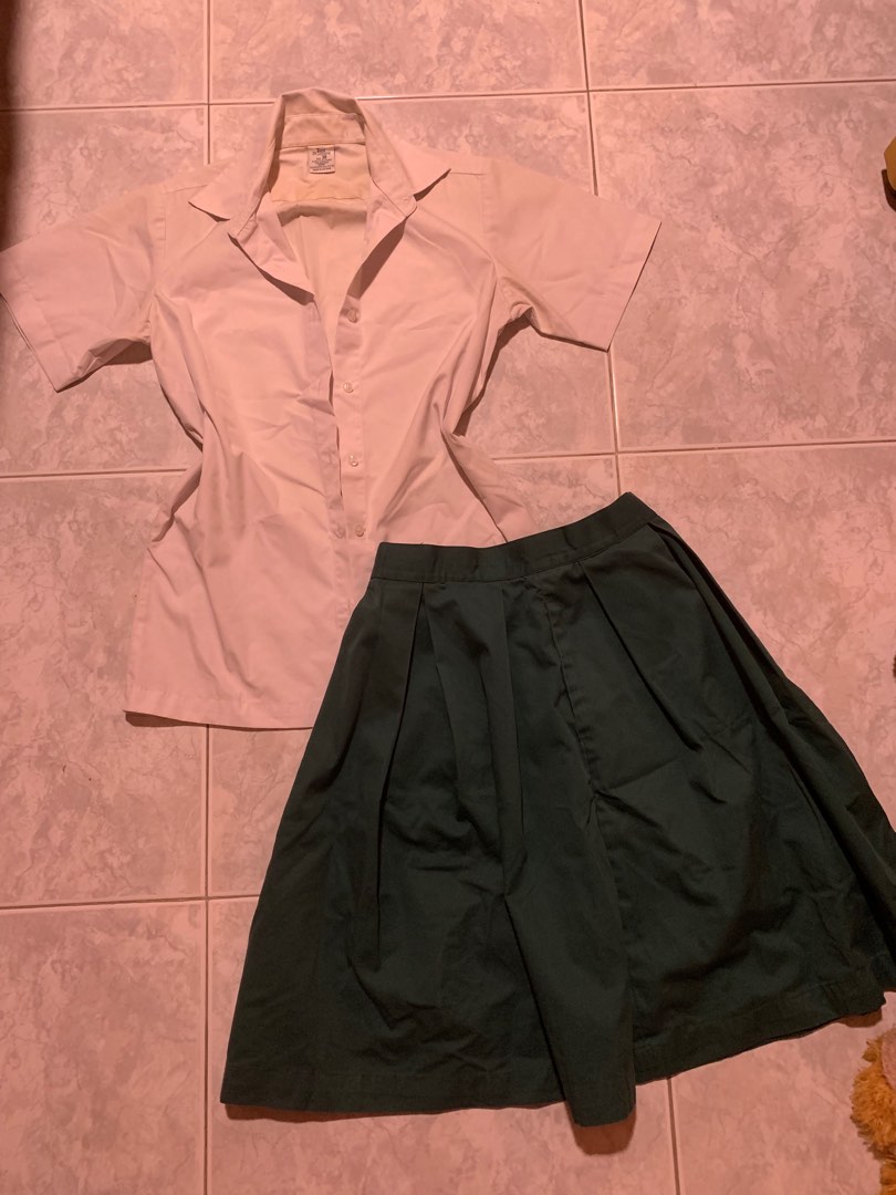 Raffles JC Female Full School Uniform, Women's Fashion, Dresses & Sets ...