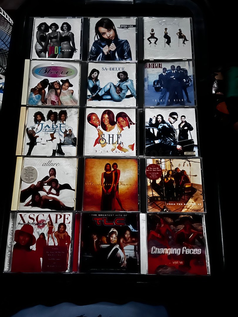 Rare!!! 90s RNB female groups (Sale as Set), Hobbies & Toys, Music ...