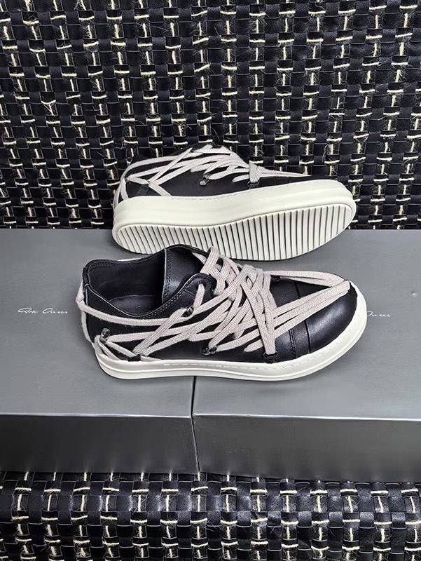 RICK OWENS MEGALACED WITH BOX AND DUSTBAG, Men's Fashion, Footwear ...