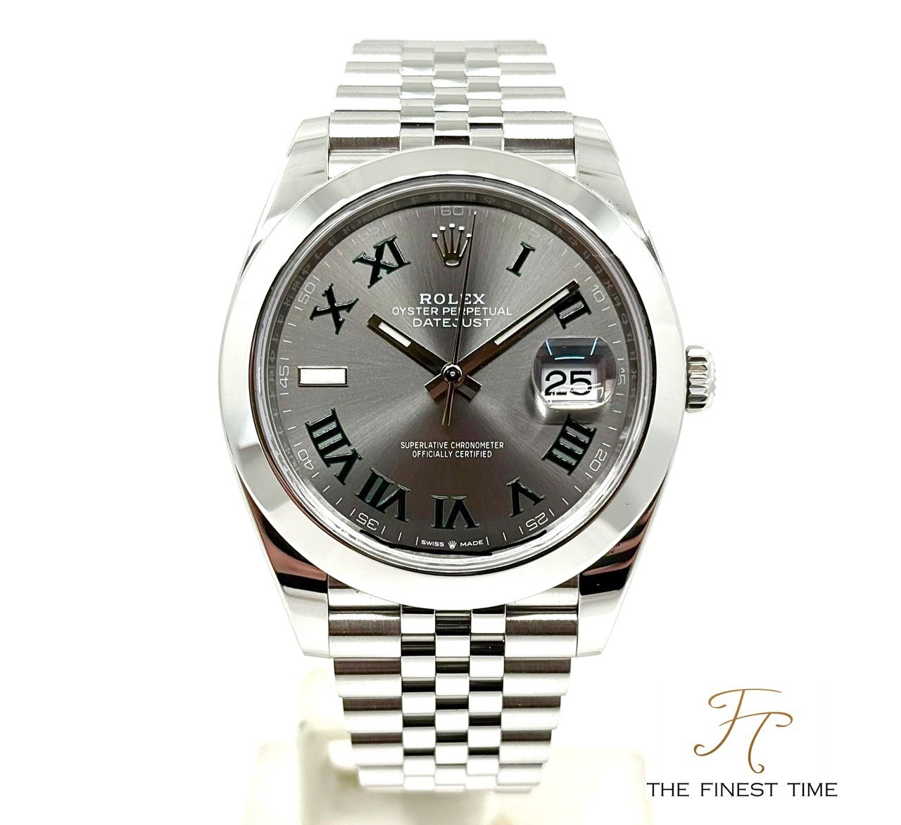 Rolex Datejust 41 126300 Slate 126300 Wimbledon Jubilee _ Jan 2025 ...