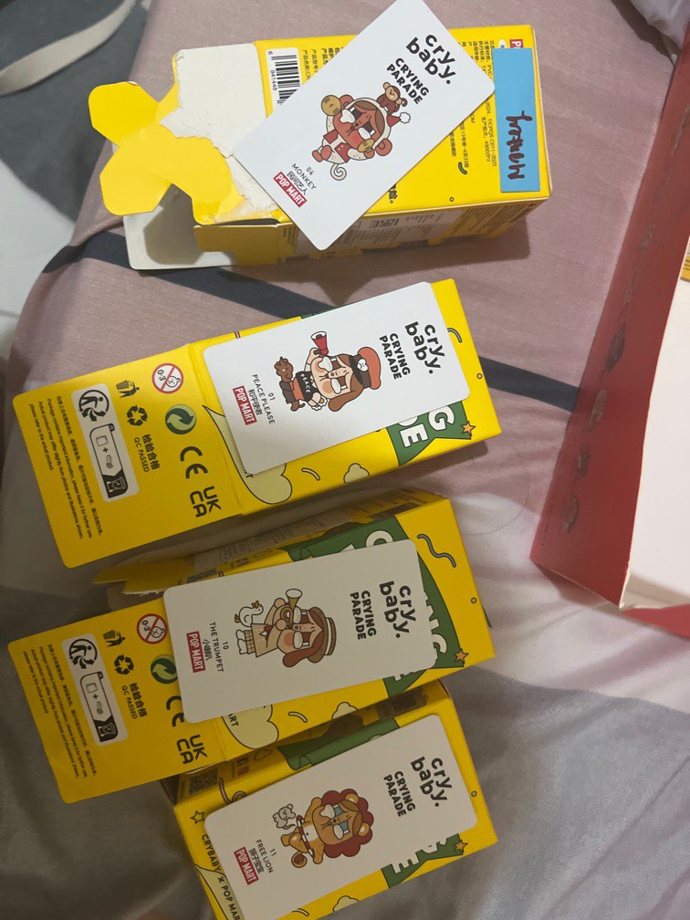 SALE! PopMart Cry Baby Crying Parade SISA 1 lion, Toys & Collectibles ...