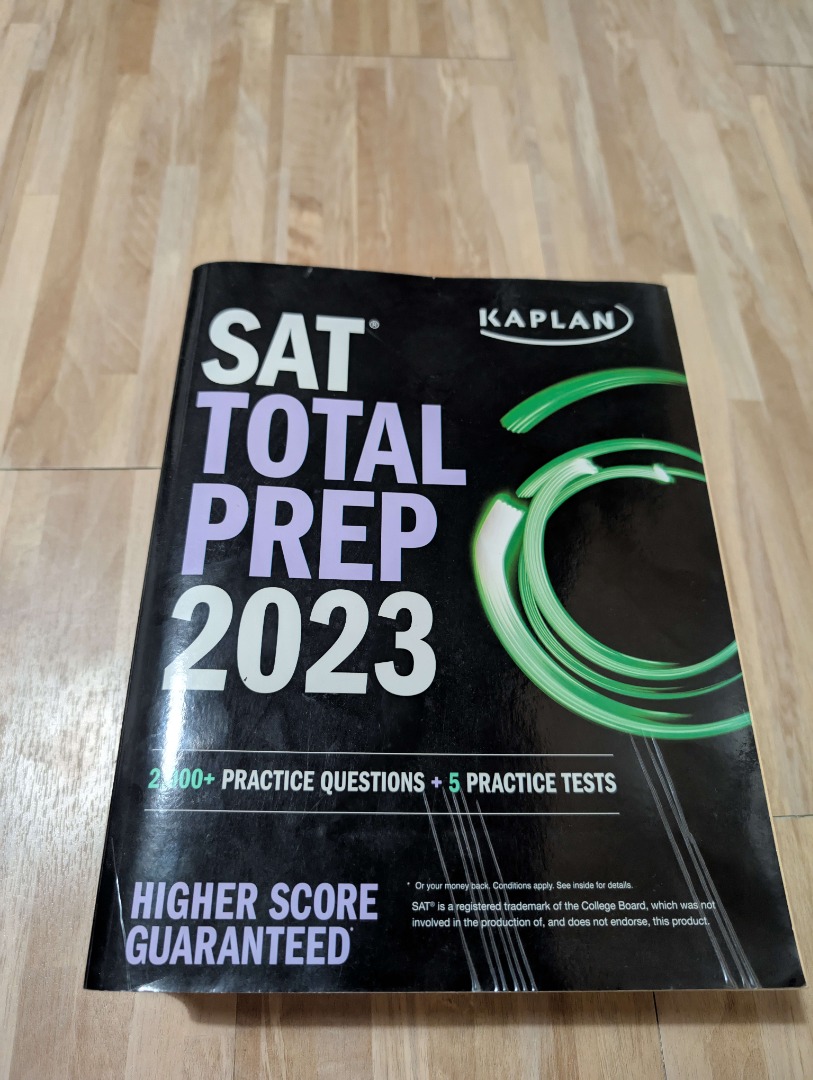 SAT Total Prep 2023: 2,000+ Practice Questions + 5 Practice Tests ...