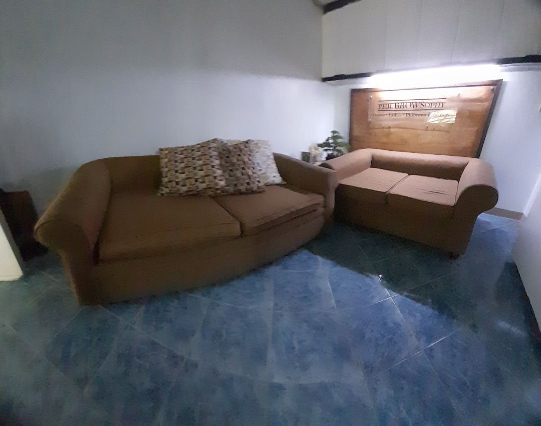Selling a Slightly used sofa in Excellent condition, with solid frame ...