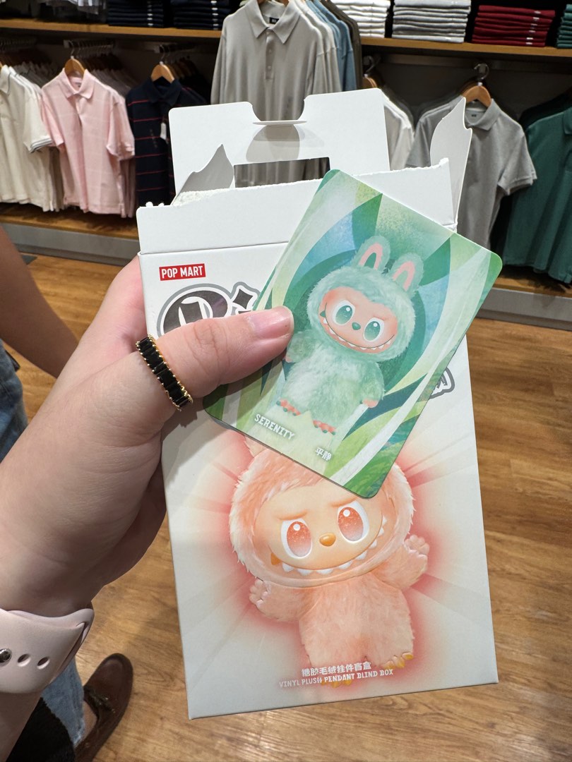 [SERENITY] LABUBU BIG INTO ENERGY plush pendant, Hobbies & Toys, Toys ...