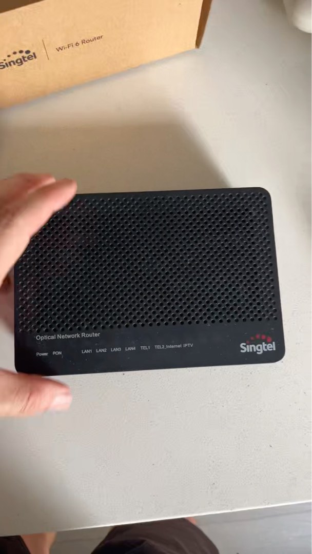 Singtel Optical Network Router, Computers & Tech, Parts & Accessories ...