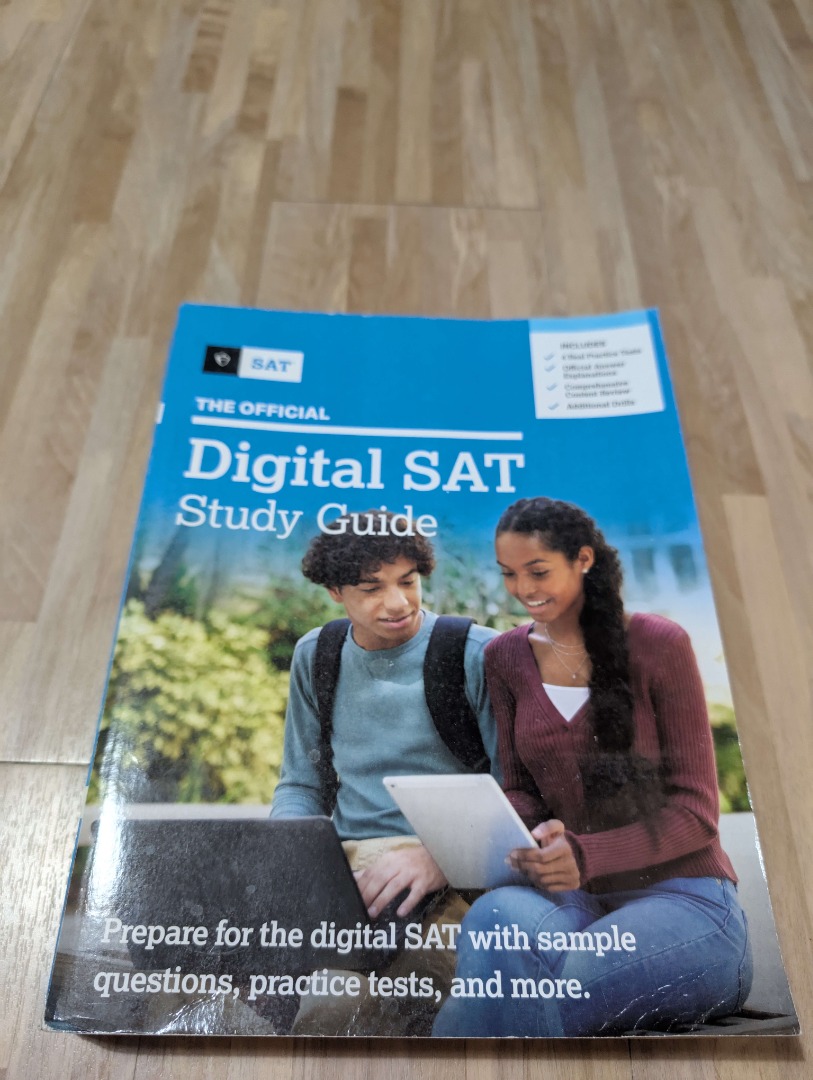 The Official Digital SAT Study Guidebook, Hobbies & Toys, Books ...