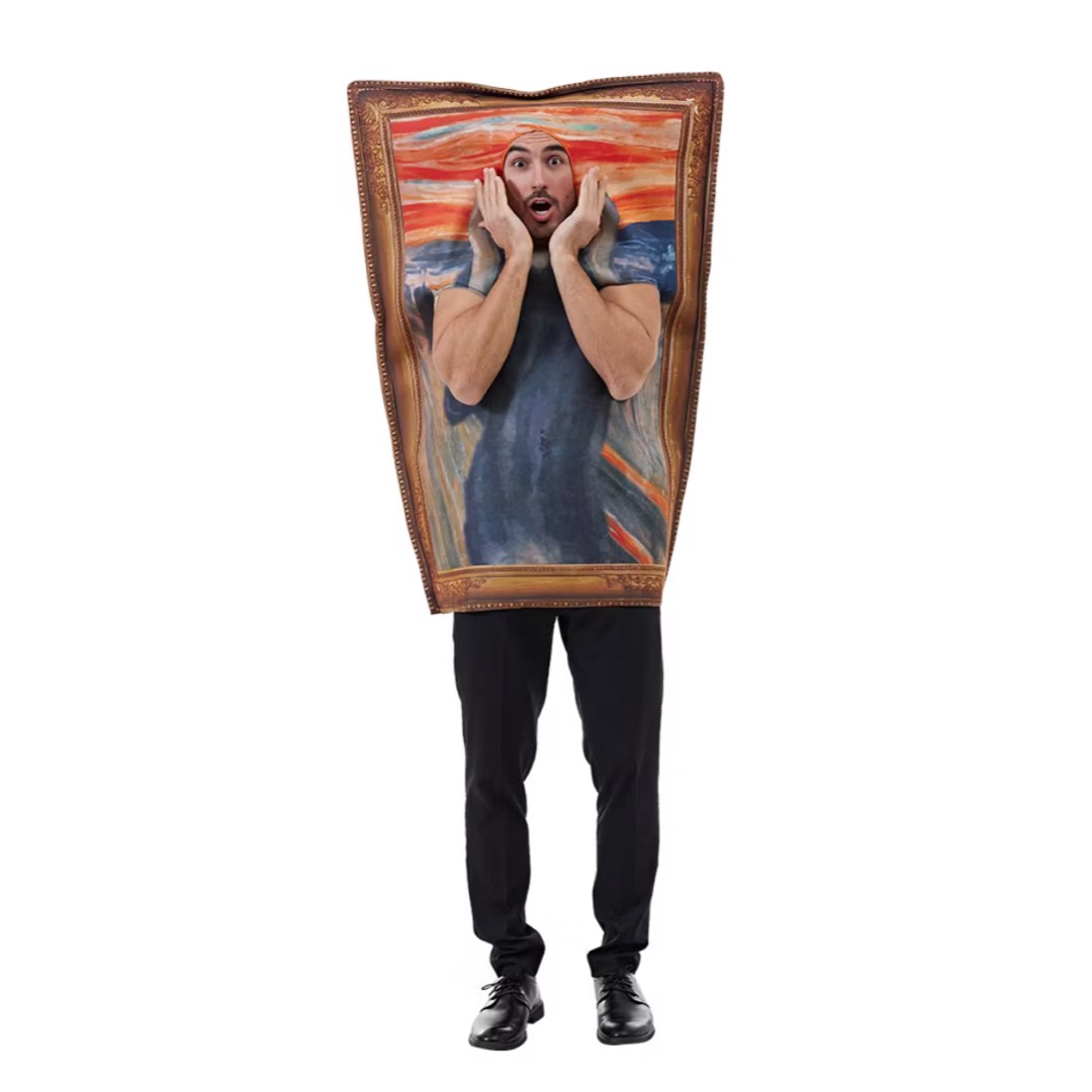 The Scream Painting Portrait Costume, Hobbies & Toys, Memorabilia ...