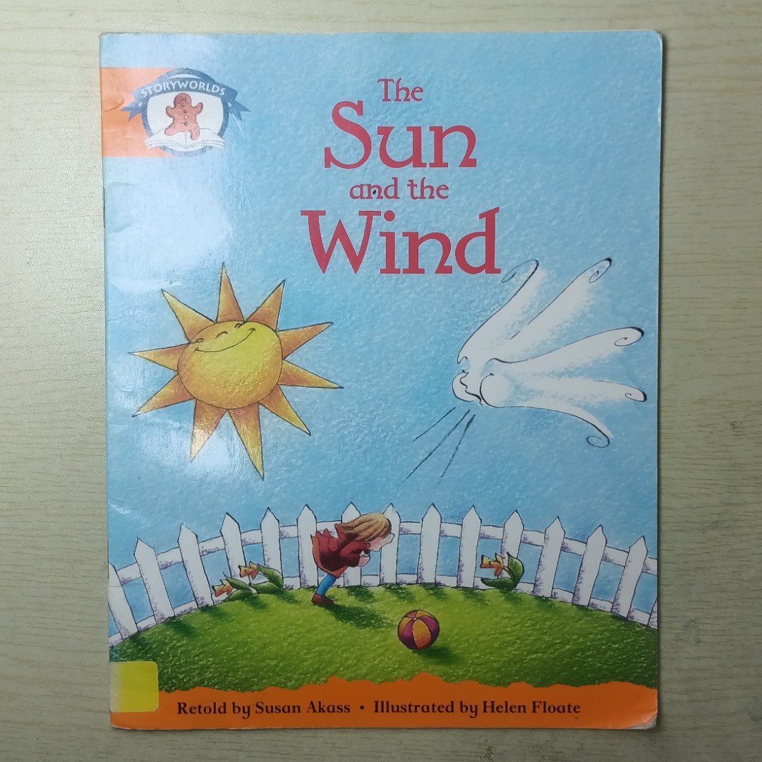 The Sun and the Wind Storybook for Children, Hobbies & Toys, Books ...
