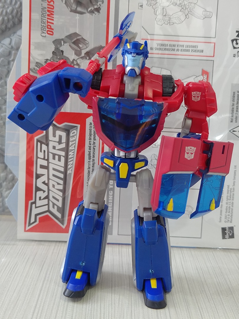 Transformers Animated Cybertron Mode Optimus Prime, Hobbies & Toys ...