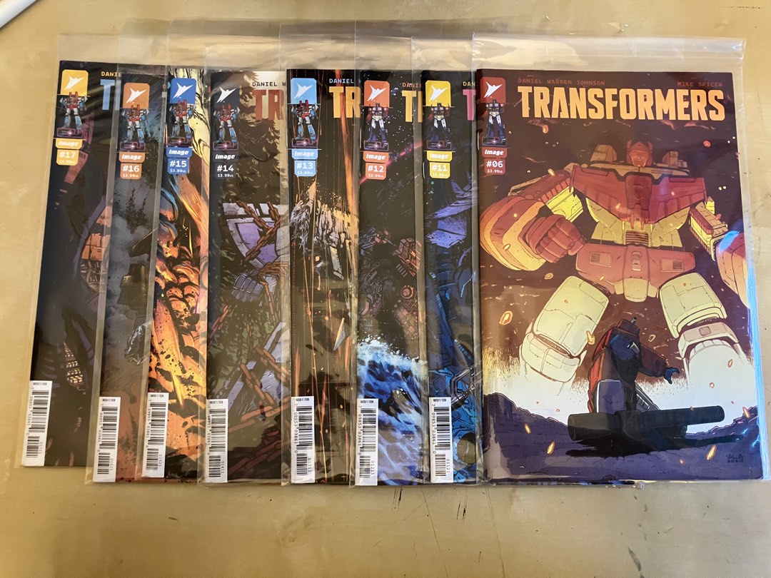 Transformers Skybound Comics #6, 11-17, Hobbies & Toys, Books ...