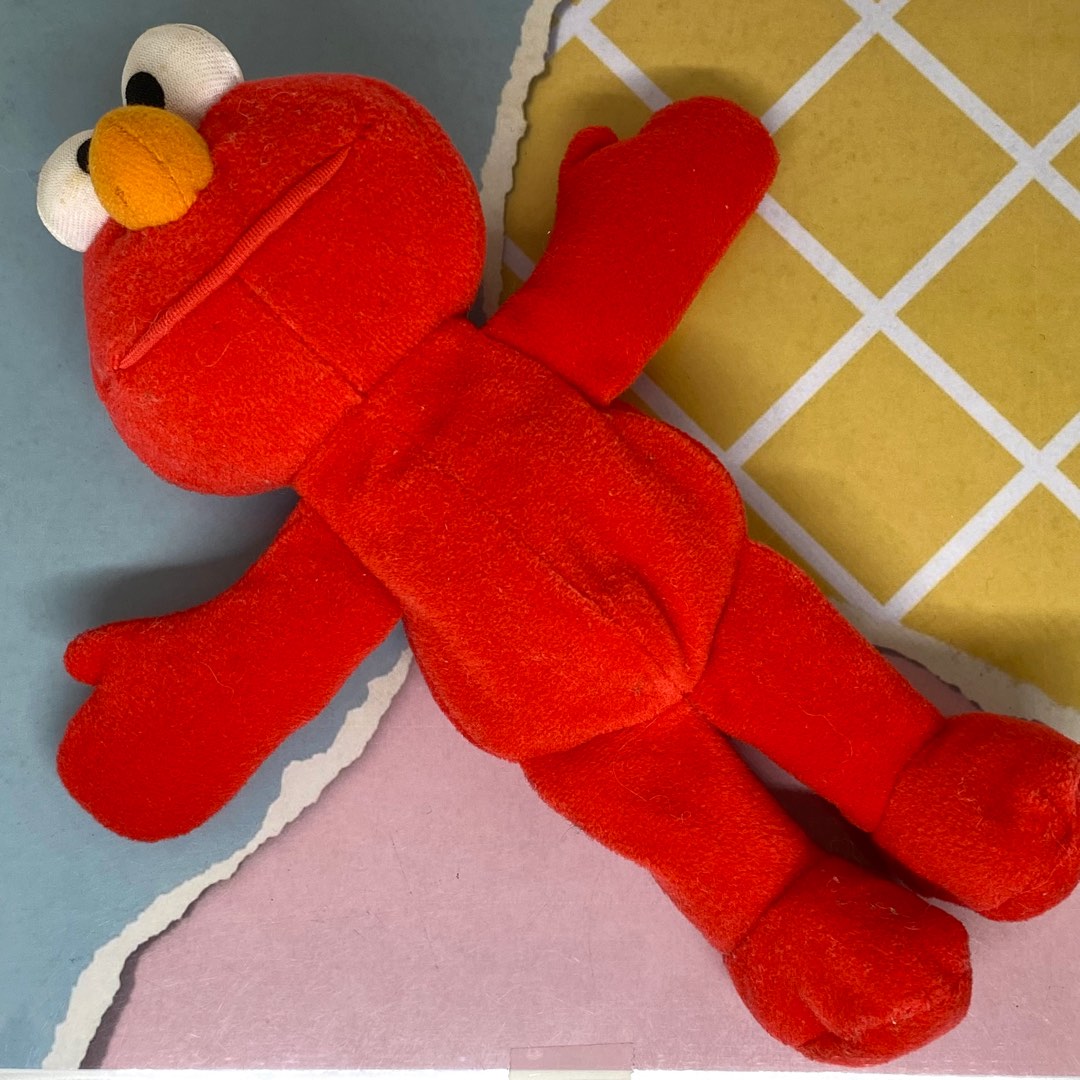 TYCO ELMO CUTE PLUSH TOY, Hobbies & Toys, Toys & Games on Carousell