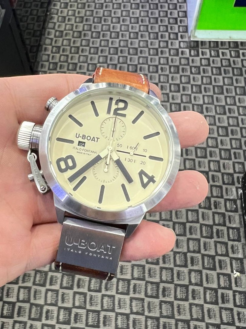 U BOAT CLASSICO 53 AUTOMATIC CHRONOGRAPH, Men's Fashion, Watches ...