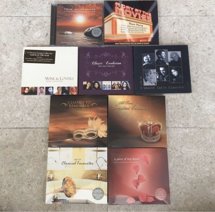 Various CD ( New Age / classical / Lounge jazz / pop / smooth satin ...
