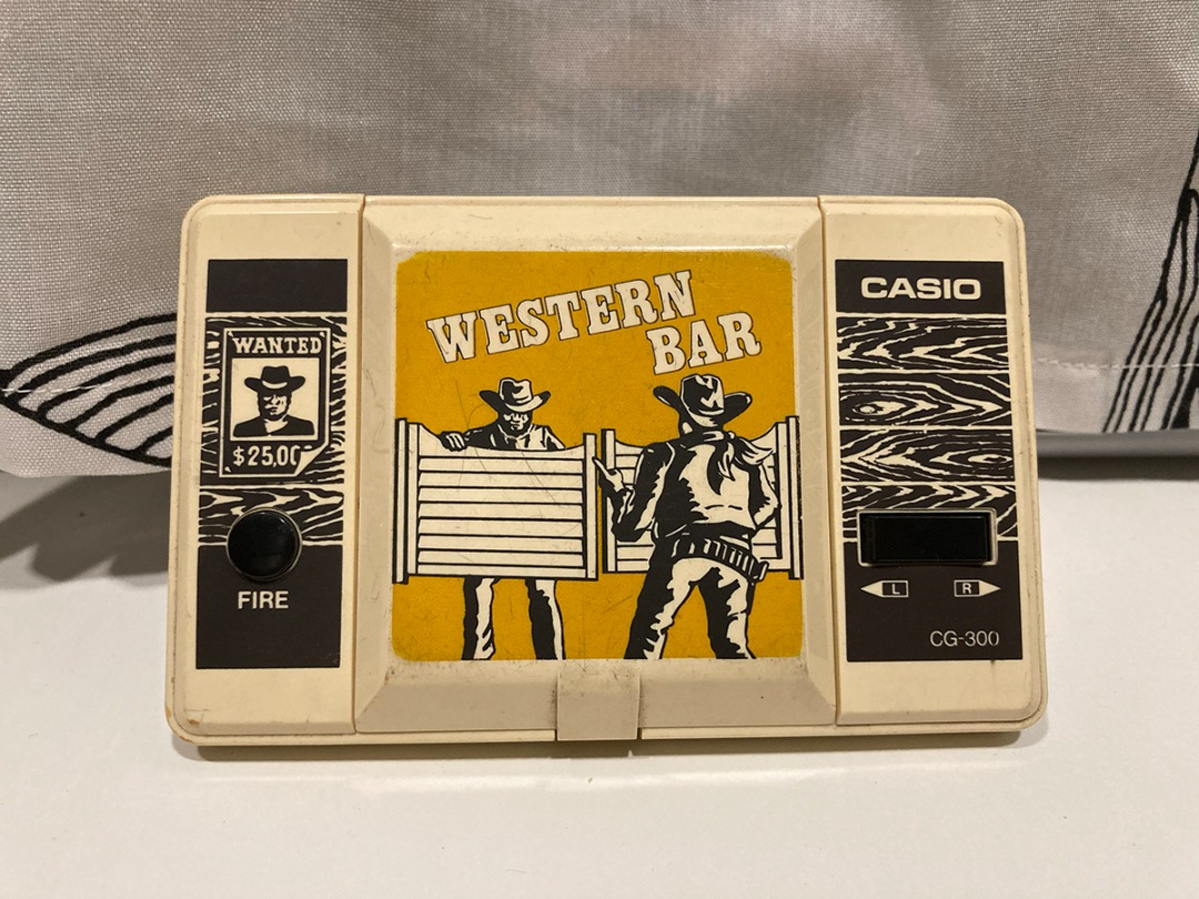 Vintage Casio Handheld Game Western Bar, Hobbies & Toys, Memorabilia ...