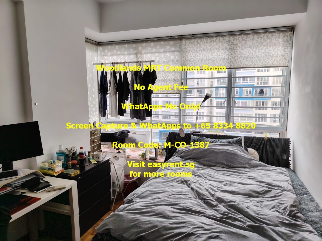 Woodlands MRT Common Room, Property, Rentals, Room Rentals on Carousell