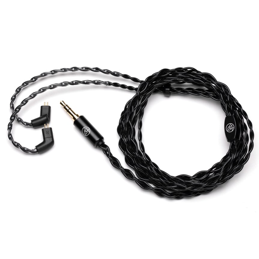 64 Audio 2 pin Premium IEM Cable 3.5mm Connector, Audio, Portable Audio ...