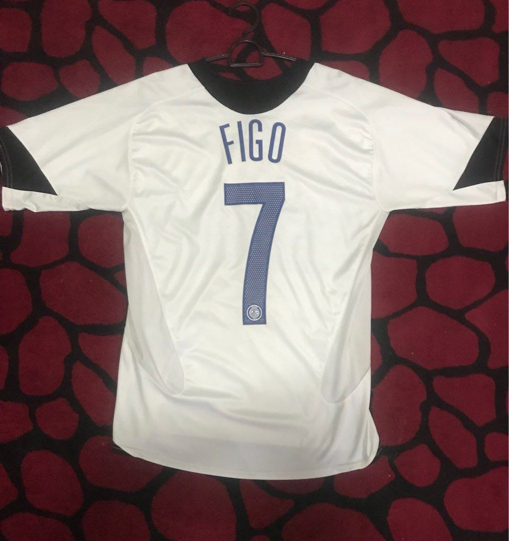 #7 Luis Figo Inter Milan 2005-06 soccer/football jersey/kit rare/retro ...