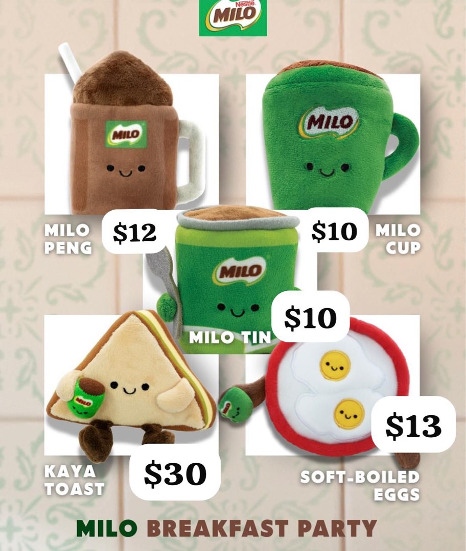 [ last FULL SET OF 5 available as well ] Instocks authentic Milo ...