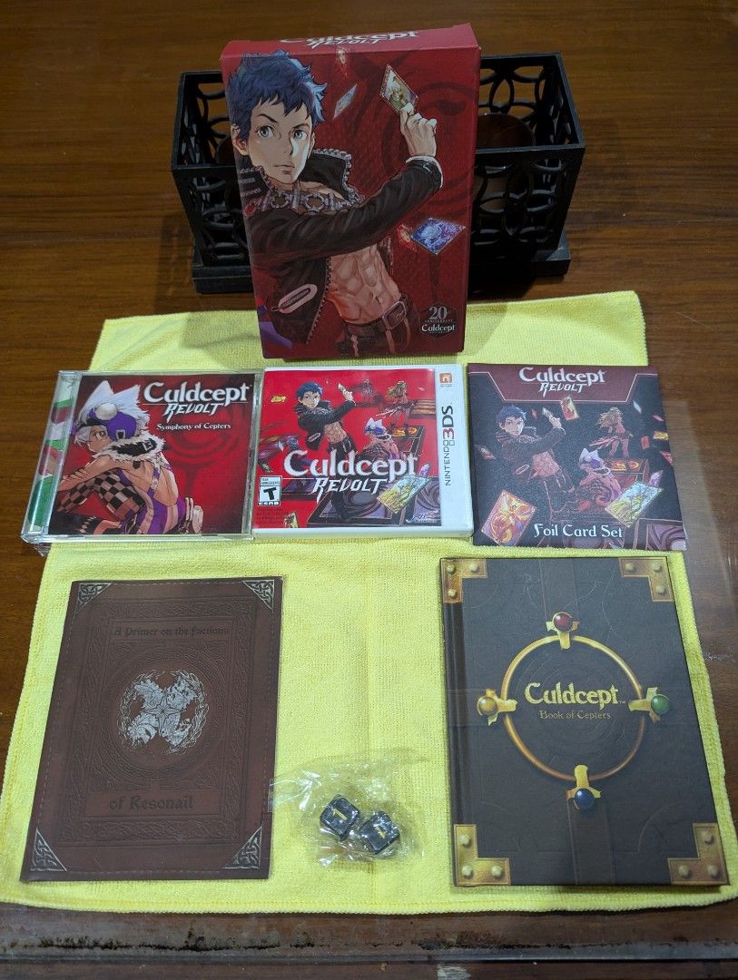 Rare! Nintendo 3DS Culdcept Revolt Limited Edition - Like New ...