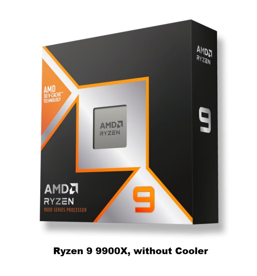 AMD Ryzen 9 9900X (12 Cores, 24 Threads), Computers & Tech, Parts ...