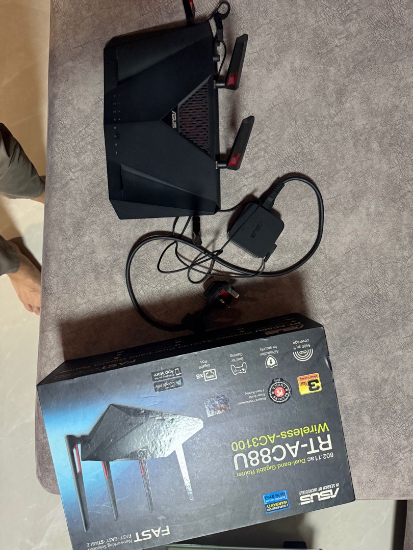 Asus router. AC88u, Computers & Tech, Parts & Accessories, Networking ...