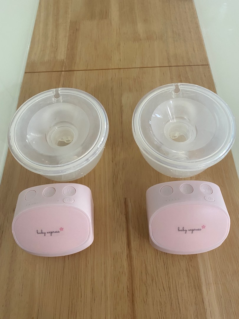 Baby Express Be Free wearable breast pump, Babies & Kids, Nursing ...