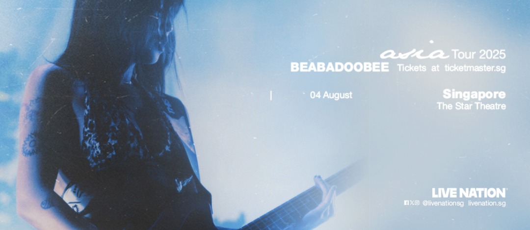 beabadoobee Asia Tour 2025 2x Cat 2 Front section, Tickets & Vouchers ...