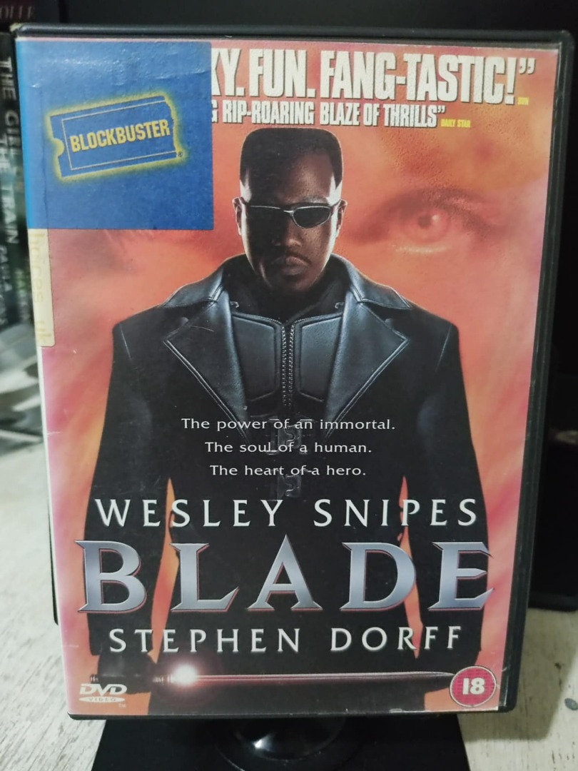 Blade (1998) DVD R2, Hobbies & Toys, Music & Media, CDs & DVDs on Carousell