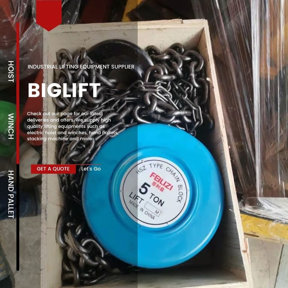 Brand New Lifting Chain Block / Chain Block / Regular Lever Block ...