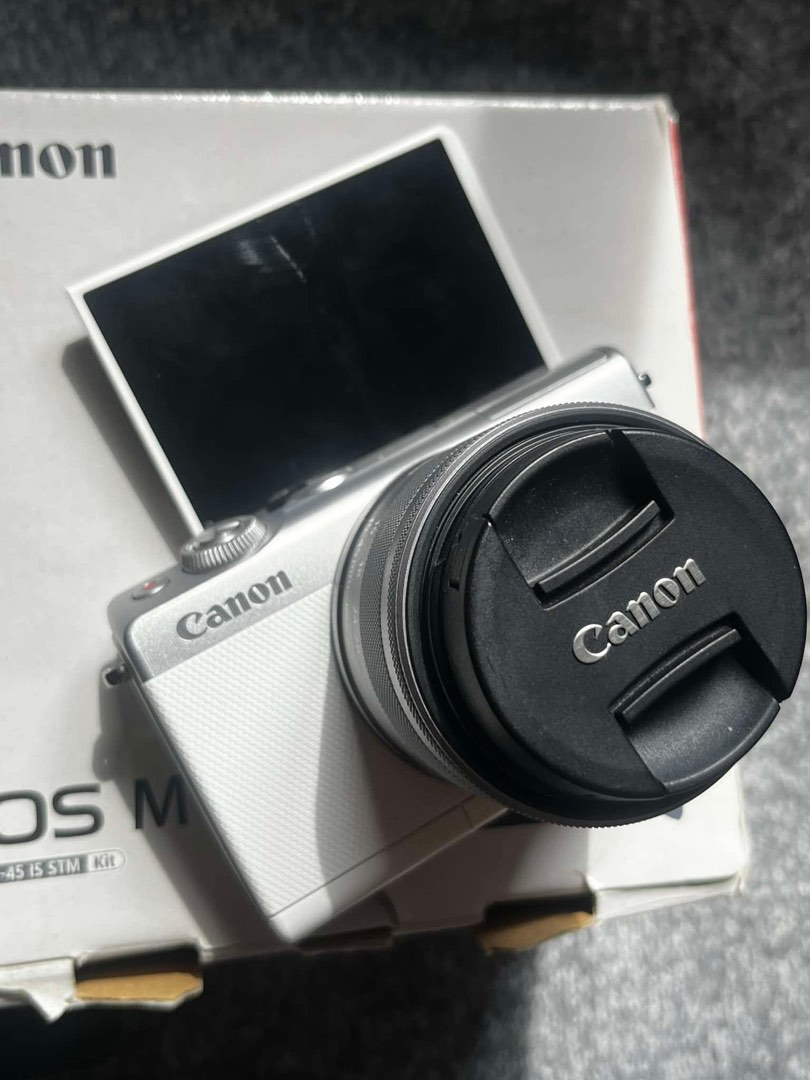Canon EOS M100 Mirrorless Camera, Photography, Cameras on Carousell