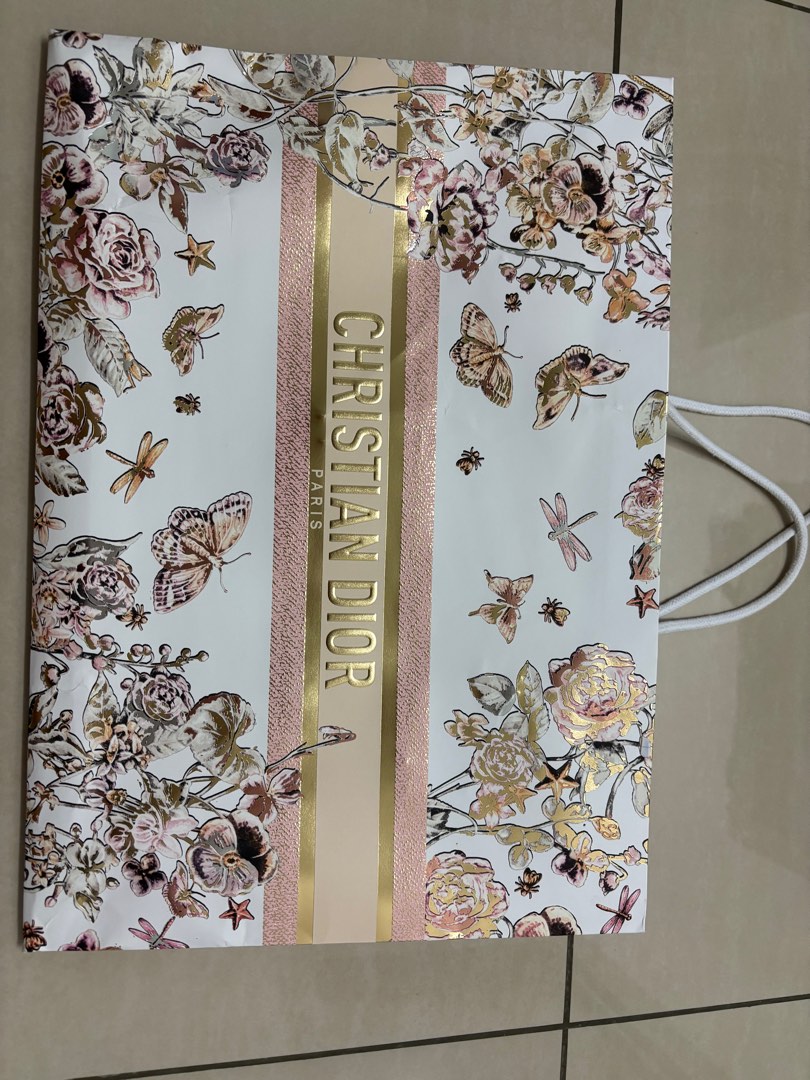 Christian Dior Paper bag, Women's Fashion, Bags & Wallets, Tote Bags on ...