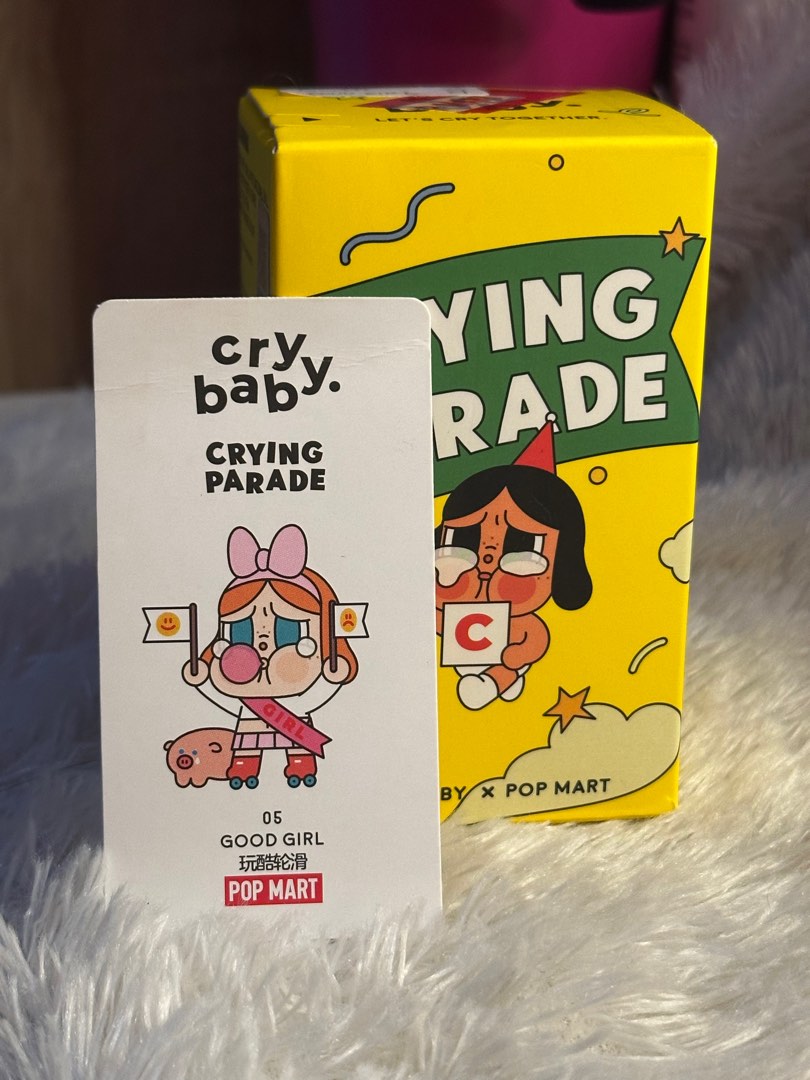 CRY BABY CRYING PARADE FIGURE - GOOD GIRL (INCARAN) Original Popmart ...