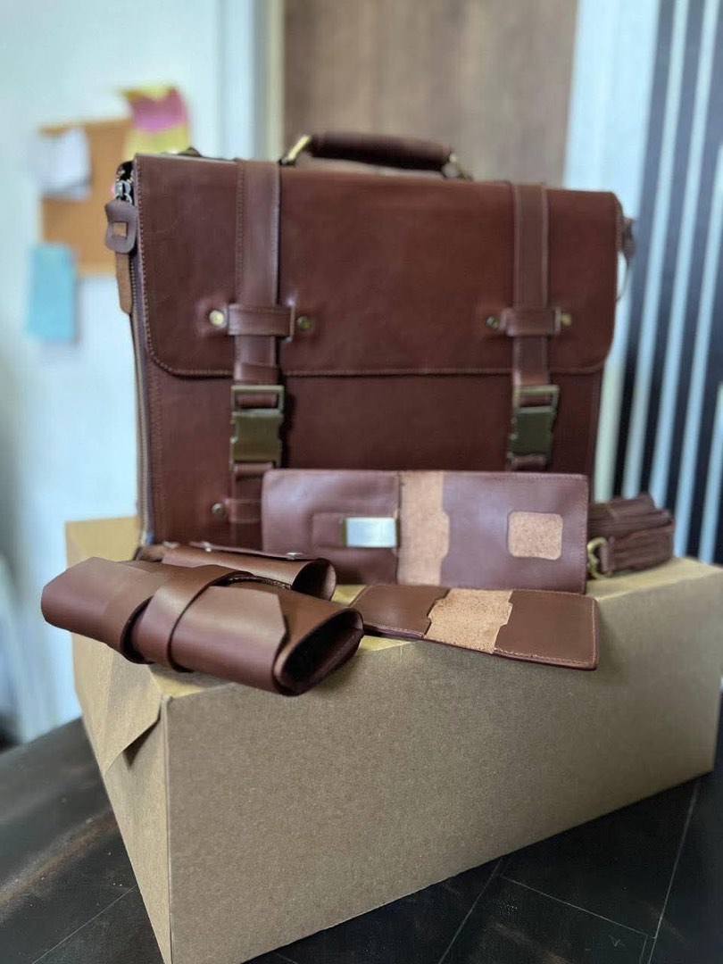 Custom Messenger bag from Leather Reserve, Men's Fashion, Bags ...