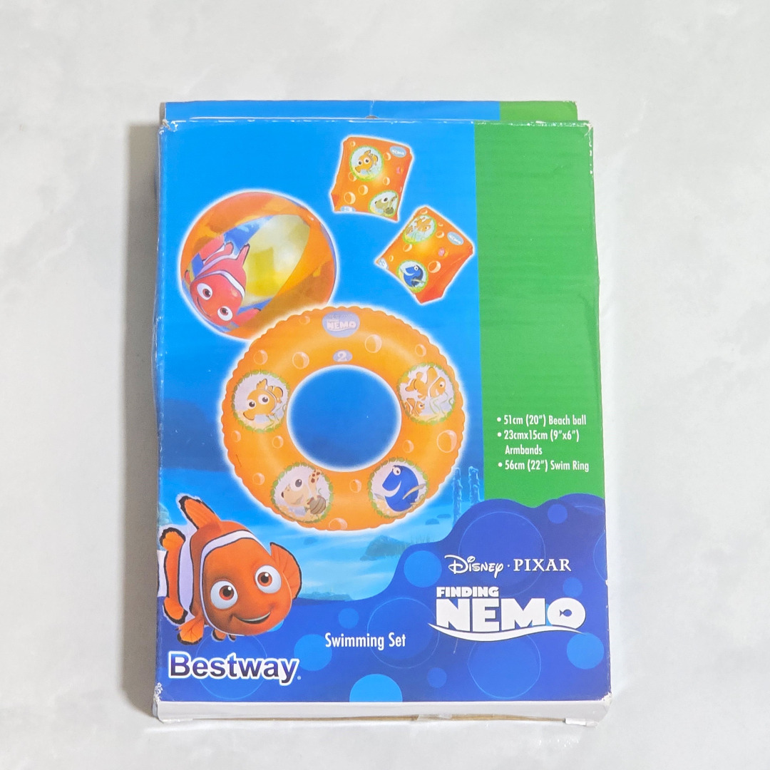 [Deliver to Door Step] Bestway Disney Pixar Finding Nemo Inflatable ...
